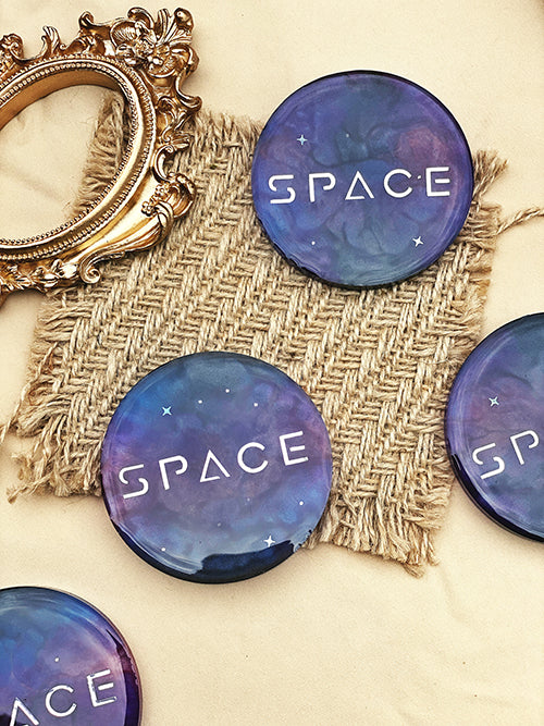 SPACE - Handmade Art Coaster – SPACE My